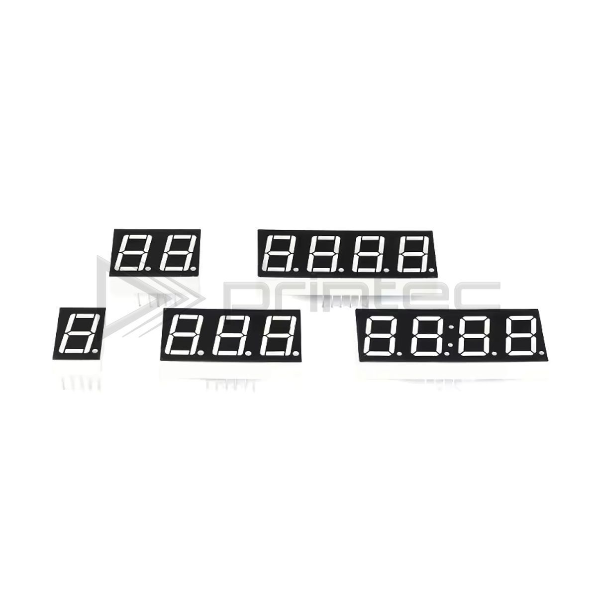 LED-сегментный дисплей 4-разрядный 0.56" 5643AS-1 красный, общий катод