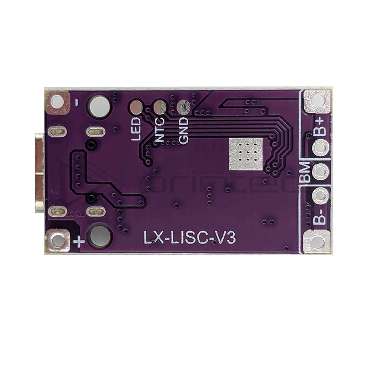 Модуль для зарядки 2S акумуляторів LX-LISC-V3 Type-C з балансуванням